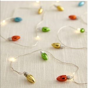 Pier 1 | Holiday | Pier Christmas Light Bulb 5 Led Glimmer Strings ...